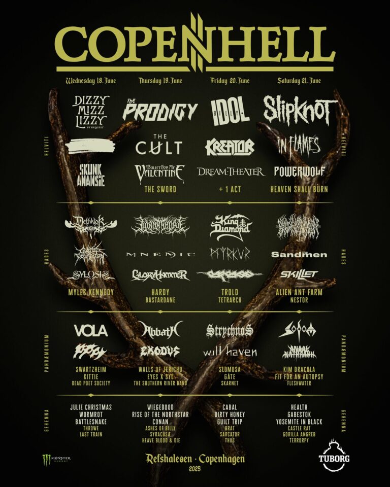 Copenhell 2025 Line Up - WESHOOTMUSIC.COM